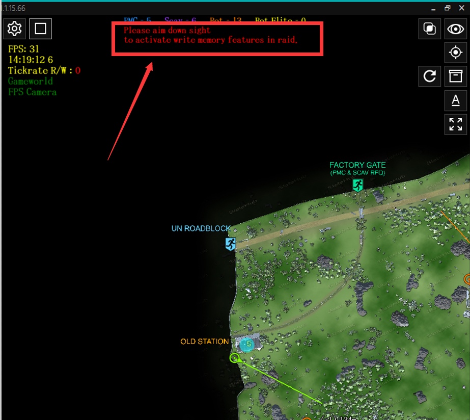 塔科夫SO雷达 功能说明 – 塔科夫SO雷达
